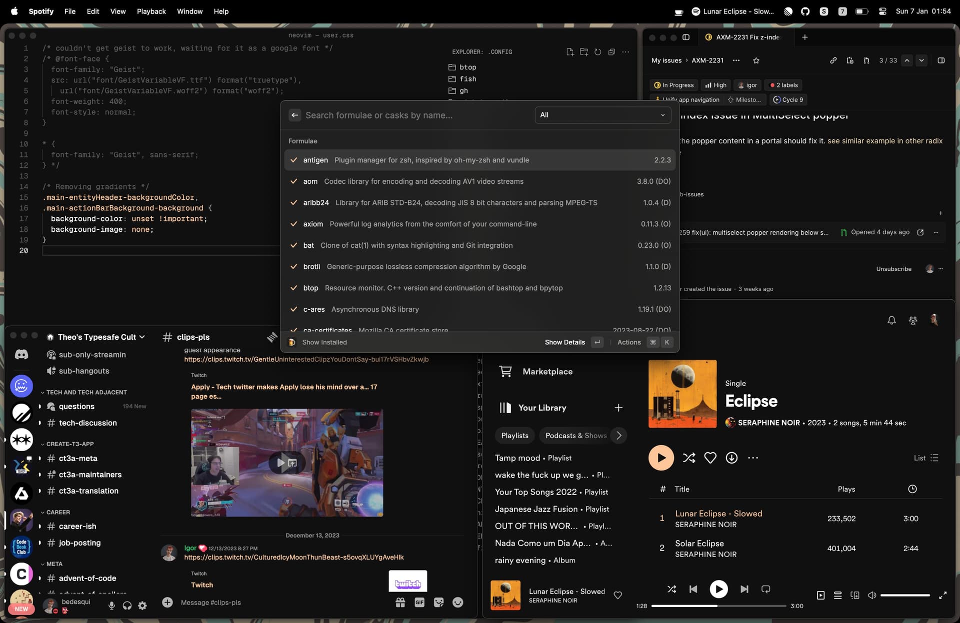 MacOS ricing - Igor Bedesqui